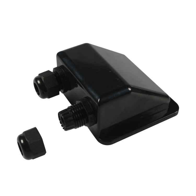 RV Sealed Waterproof Solar Double Cable Entry Gland Box(Black) – HoMEdemic™