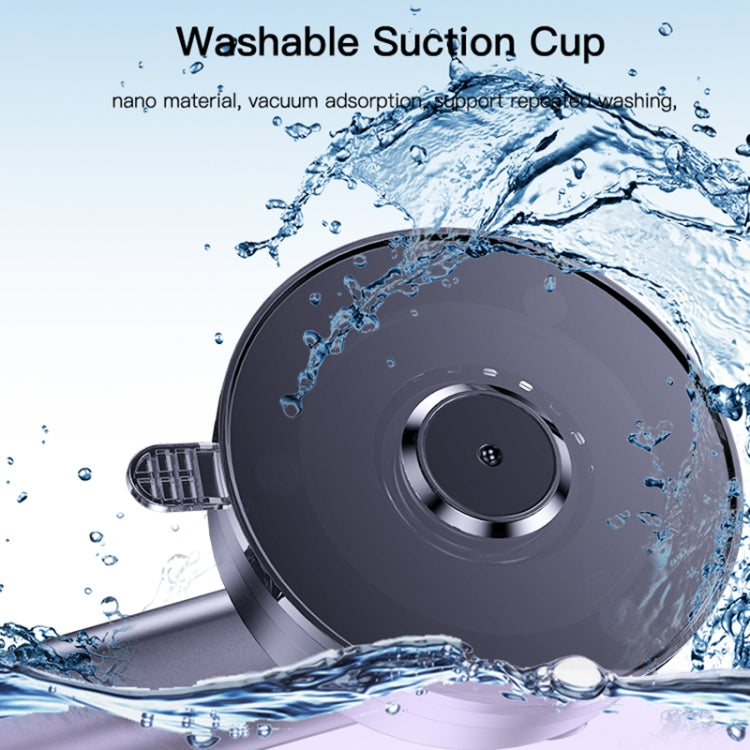 Yesido C197 15W 2 in 1 Suction Cup Type Wireless Charging Car Holder ...